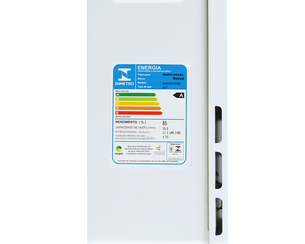 Aquecedor a Gás Industrial REU-E351 FEC (E35 FEC) 35 litros